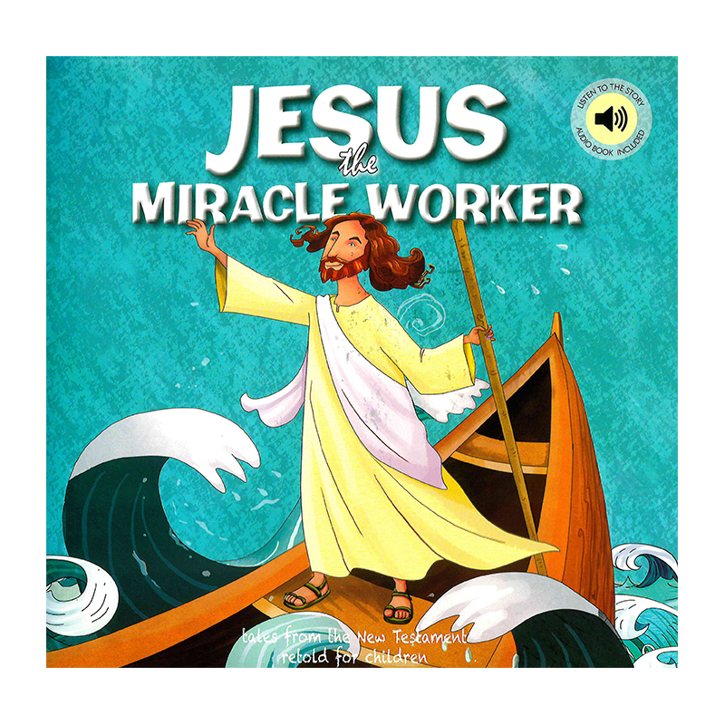 Learning is Fun. SQUARE PAPERBACK BIBLE STORIES-JESUS THE MIRACLE WORKER