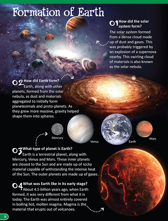 Learning is Fun. 500 QUESTIONS AND ANSWERS-THE EARTH