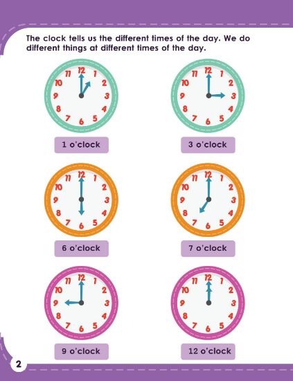 Learning is Fun. SMART KIDS SIMPLE MATHS-TIME