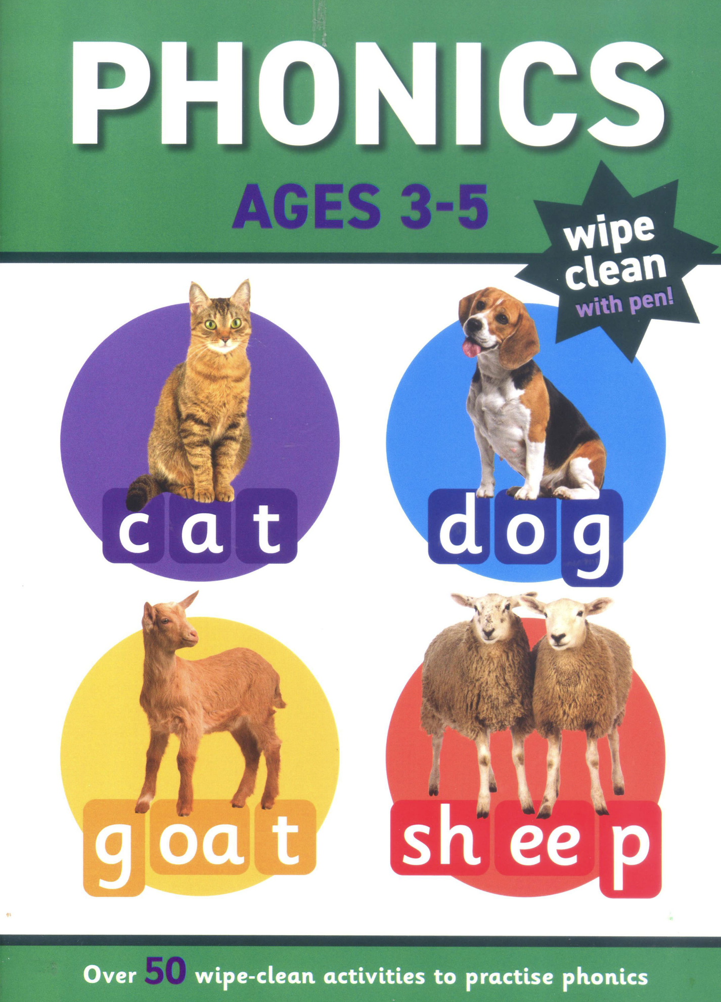 Learning is Fun. WIPE CLEAN-PHONICS