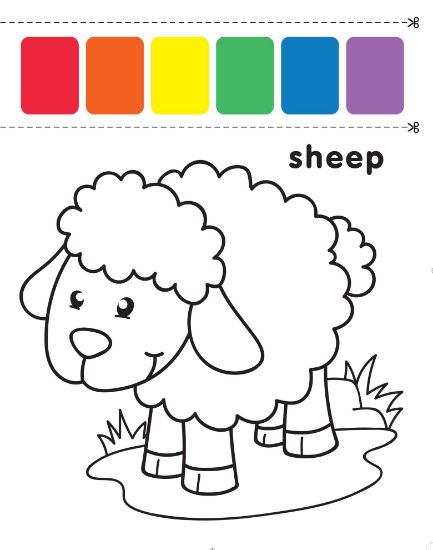 Learning is Fun. SMART KIDS MY VERY FIRST PAINTING PALETTE-FARM ANIMALS