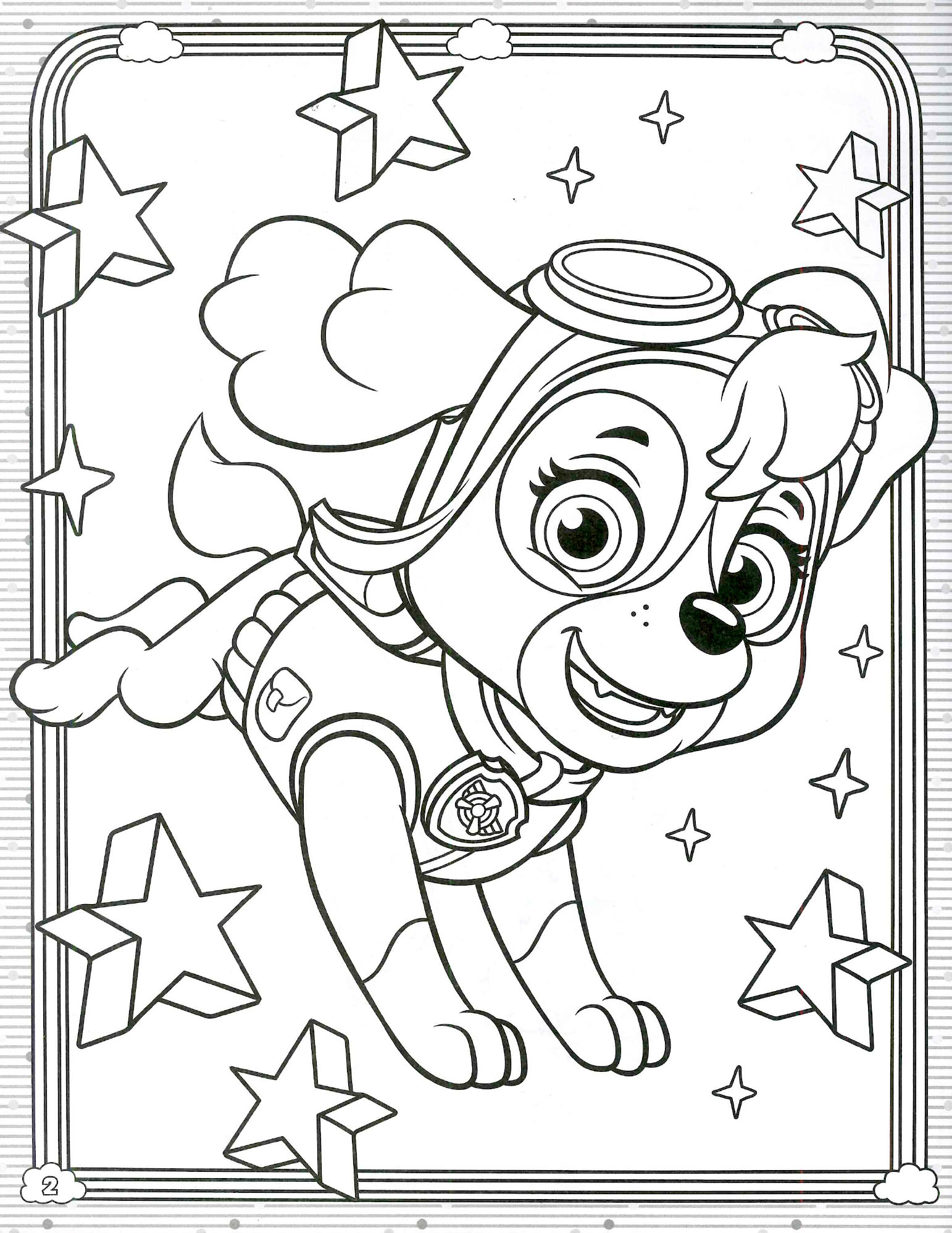 Learning is Fun. NICKELODEON PAW PATROL 16PP COLORING BOOK-PAWSOME PUPS