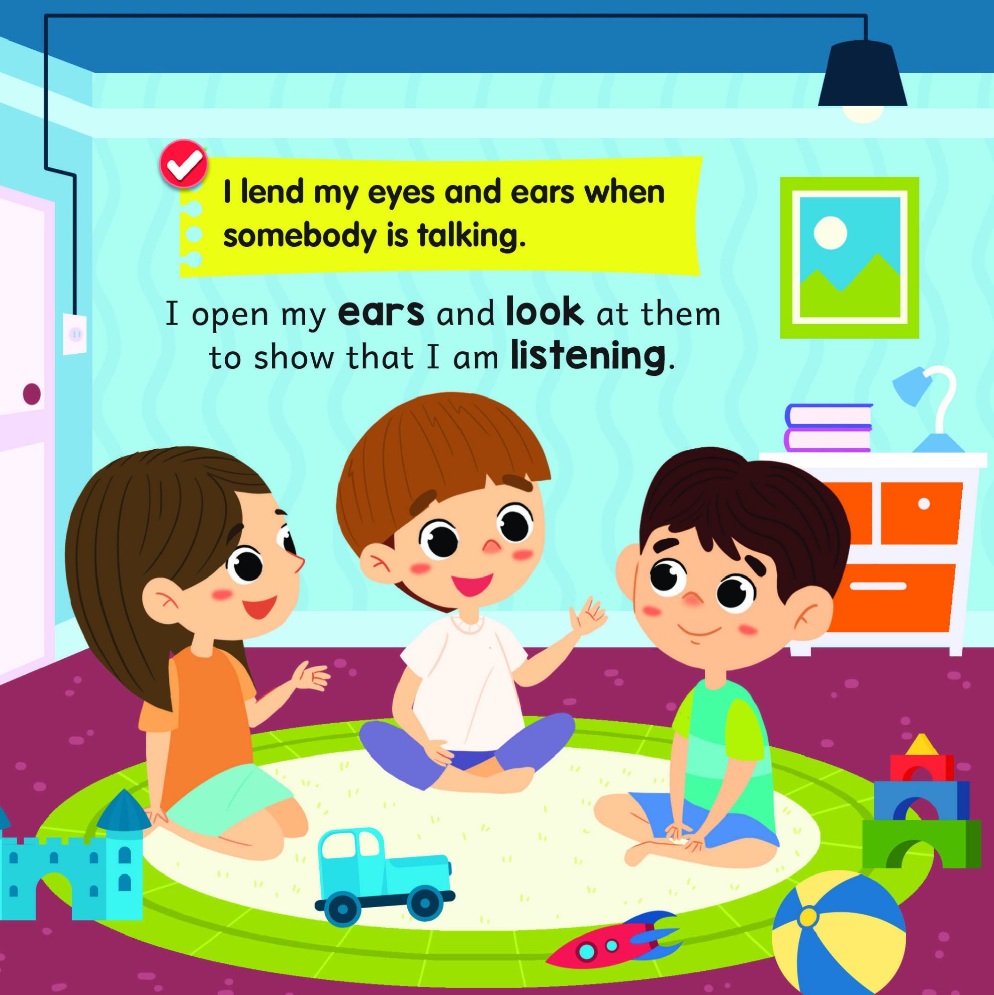 Learning is Fun. SMART BABIES BOOK OF MANNERS-LISTENING