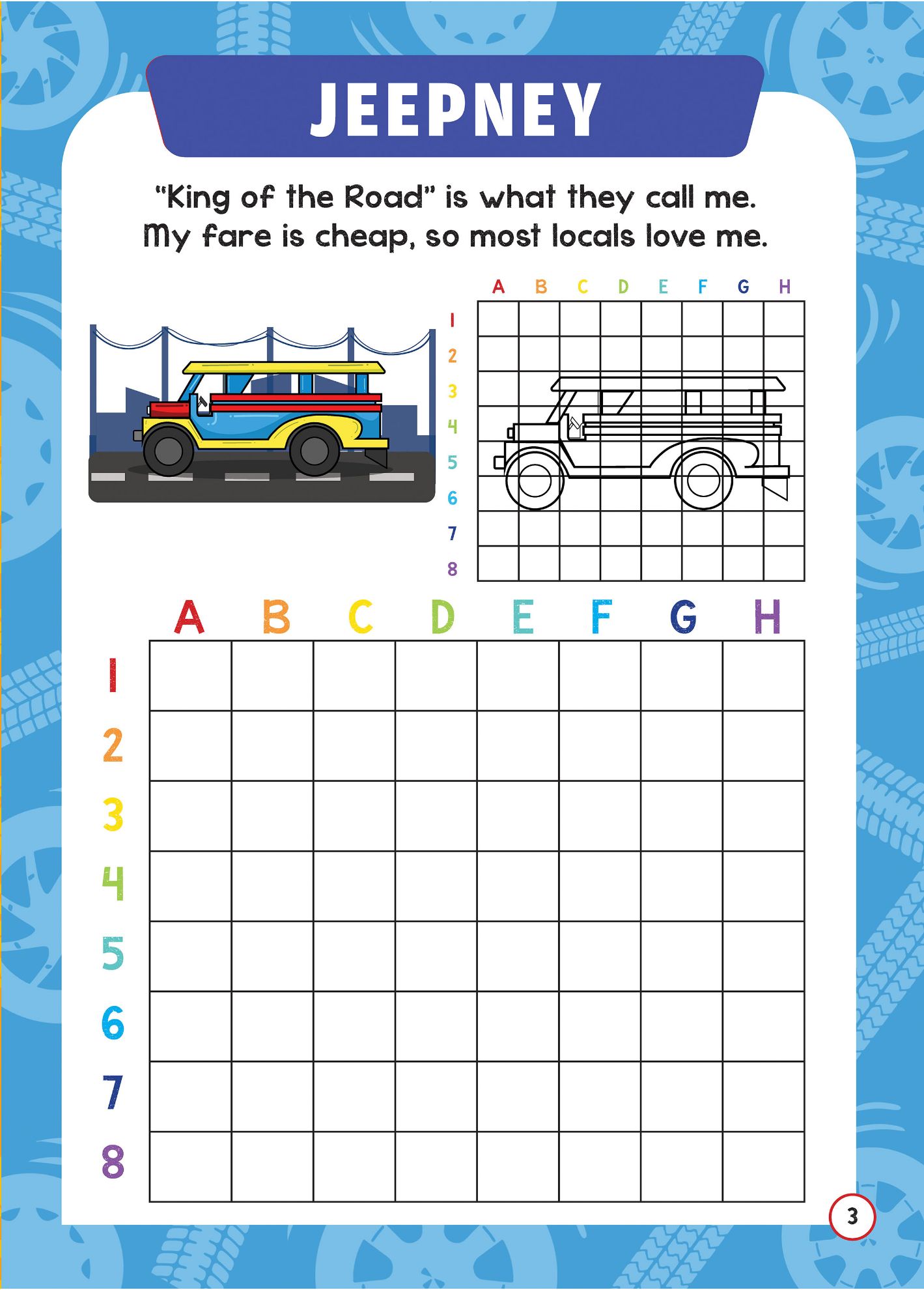 Learning is Fun. CREATIVE CHILDREN I CAN DRAW-TRANSPORTATION