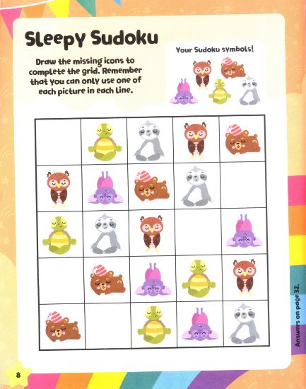 Learning is Fun. ACTIVITY BOOK WITH PUFFY STICKERS-RAINBOW DREAMS