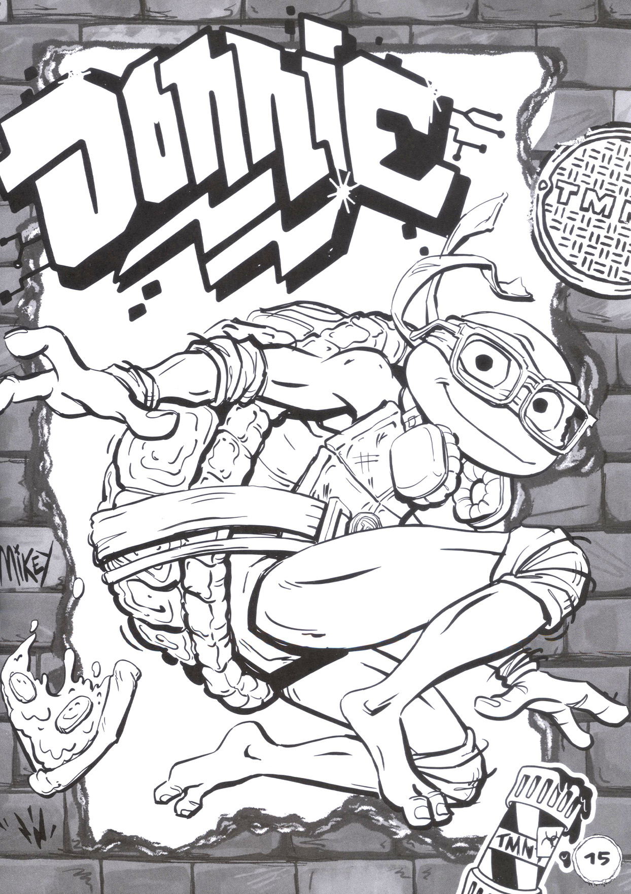 Learning is Fun. NICKELODEON TMNT MEGA COLORING AND ACTIVITY BOOK ...