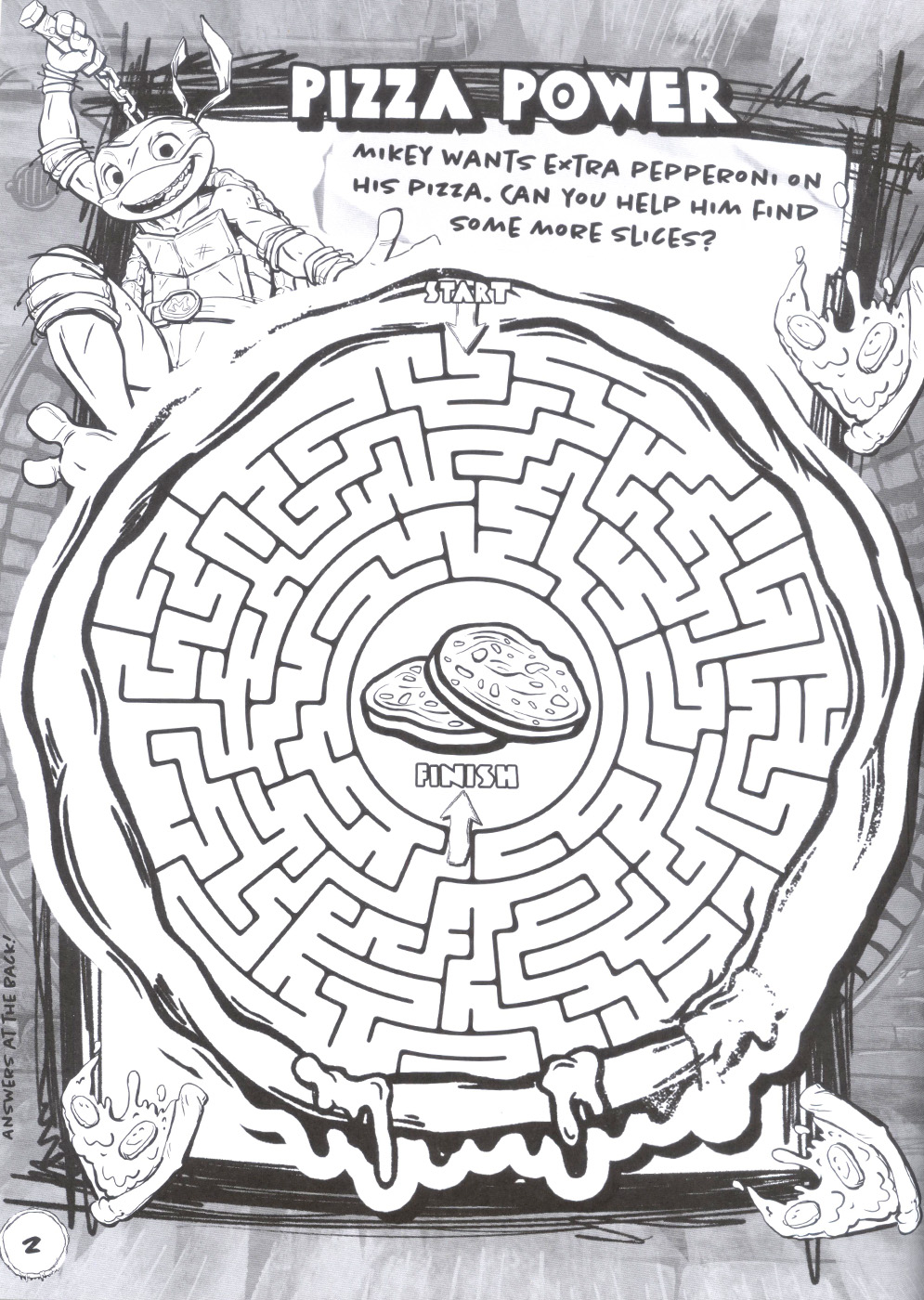 Learning is Fun. NICKELODEON TMNT COLORING AND ACTIVITY BOOK-MUTANT MAYHEM