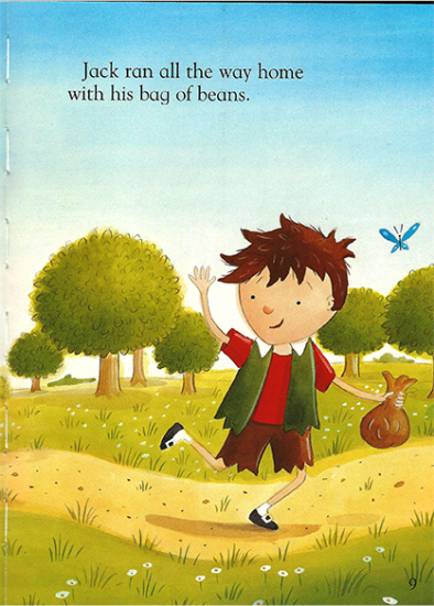 Learning is Fun. FIRST READERS-JACK & THE BEANSTALK