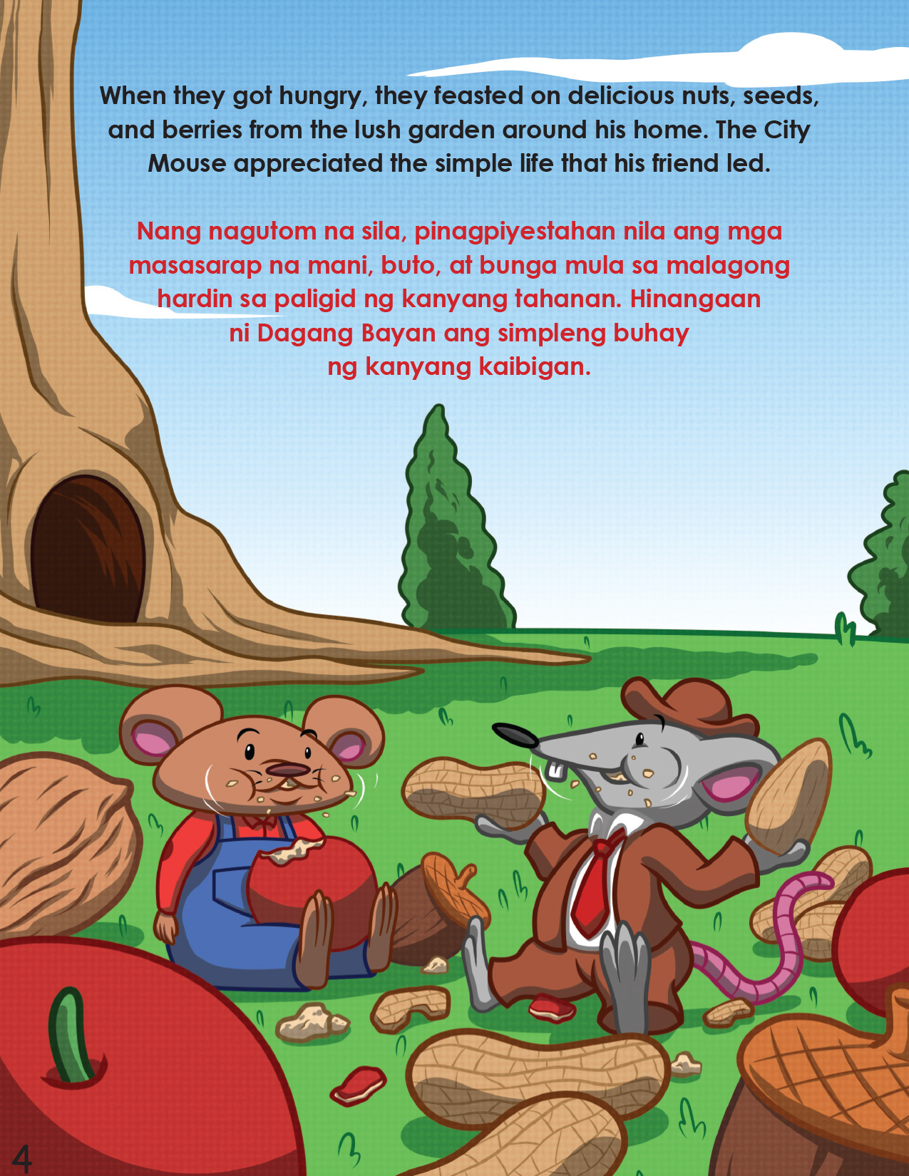 Learning is Fun. BATANG MATALINO AESOP'S FABLE-THE CITY MOUSE AND THE ...