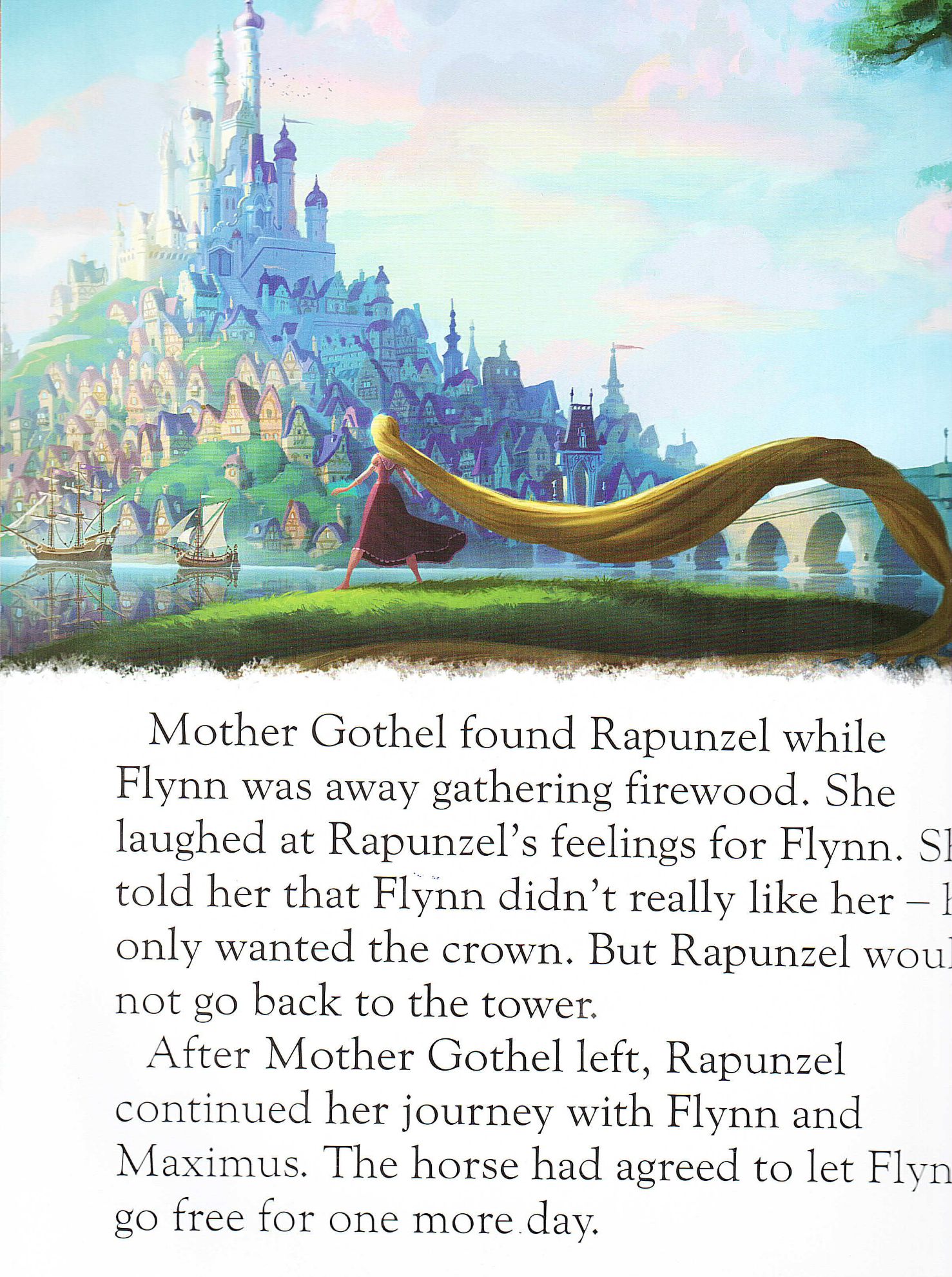 Learning is Fun. DISNEY PICTURE BOOK-TANGLED