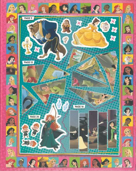Learning is Fun. DISNEY SUPER STICKERS- DISNEY PRINCESS