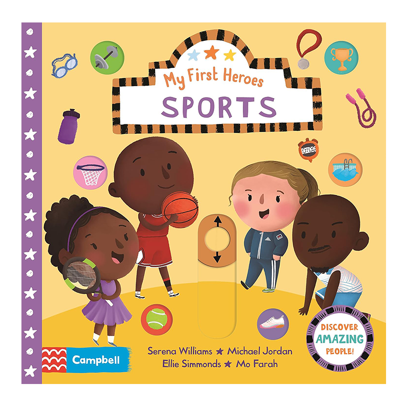 Learning is Fun. CAMPBELL MY FIRST HEROES-SPORTS