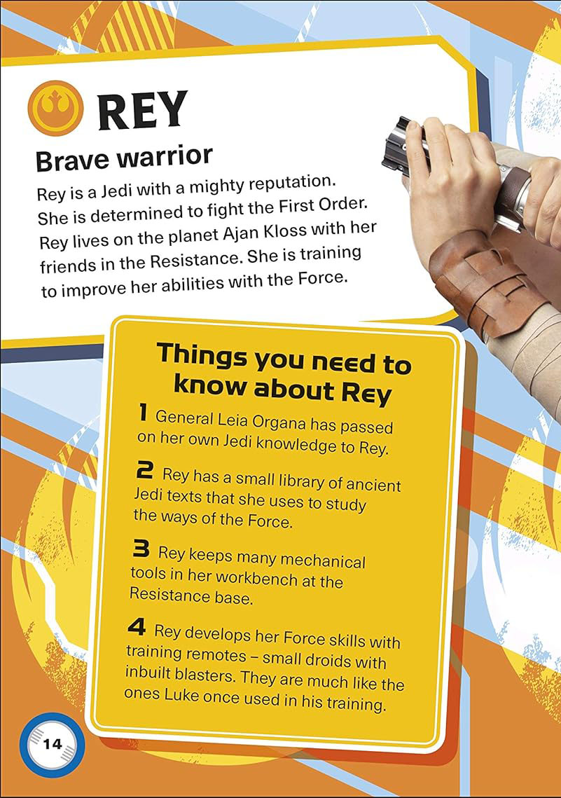 Learning is Fun. DISNEY STAR WARS THE GALACTIC GUIDE-THE RISE OF SKYWALKER