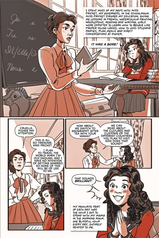 Learning is Fun. DISNEY GRAPHIC NOVEL-EVIL THING