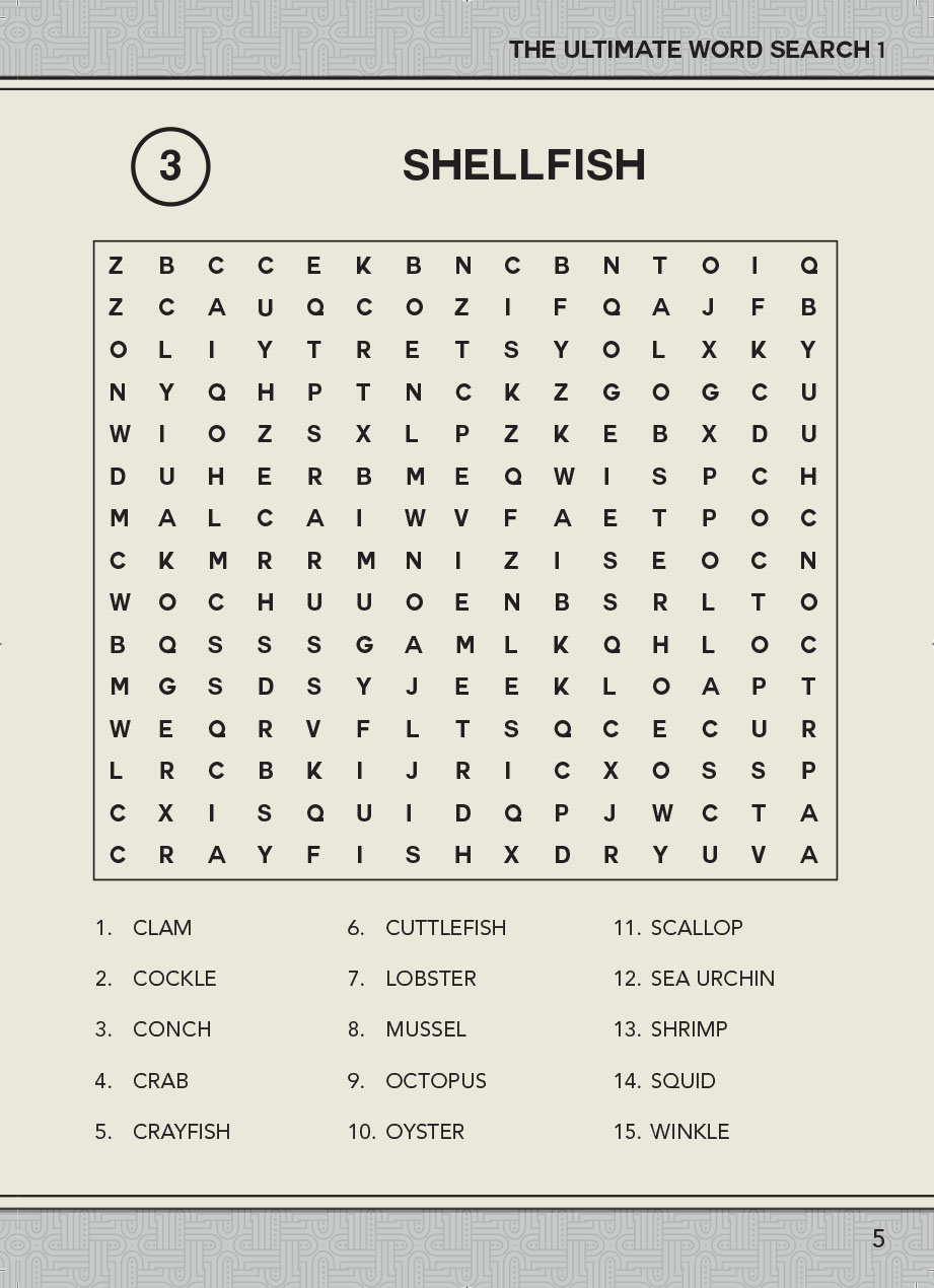 Learning is Fun. THE ULTIMATE WORD SEARCH PUZZLE BOOK 1